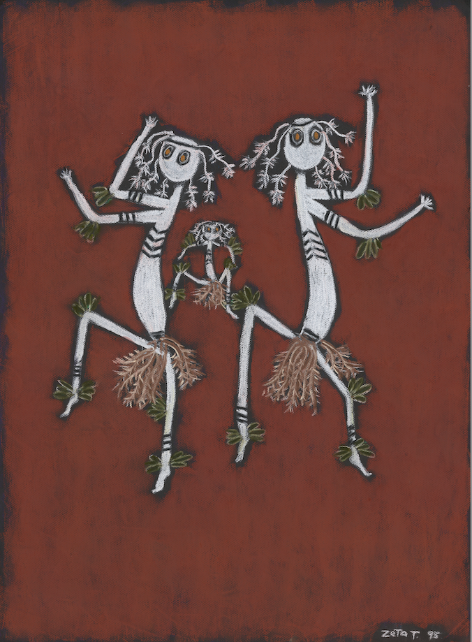 ‘Molwa Tummanmoot, Men’s Corroboree' – Simone Thomson Art