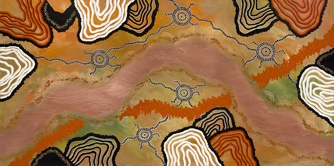 Murrup Birrarung, Spirit River – Simone Thomson Art