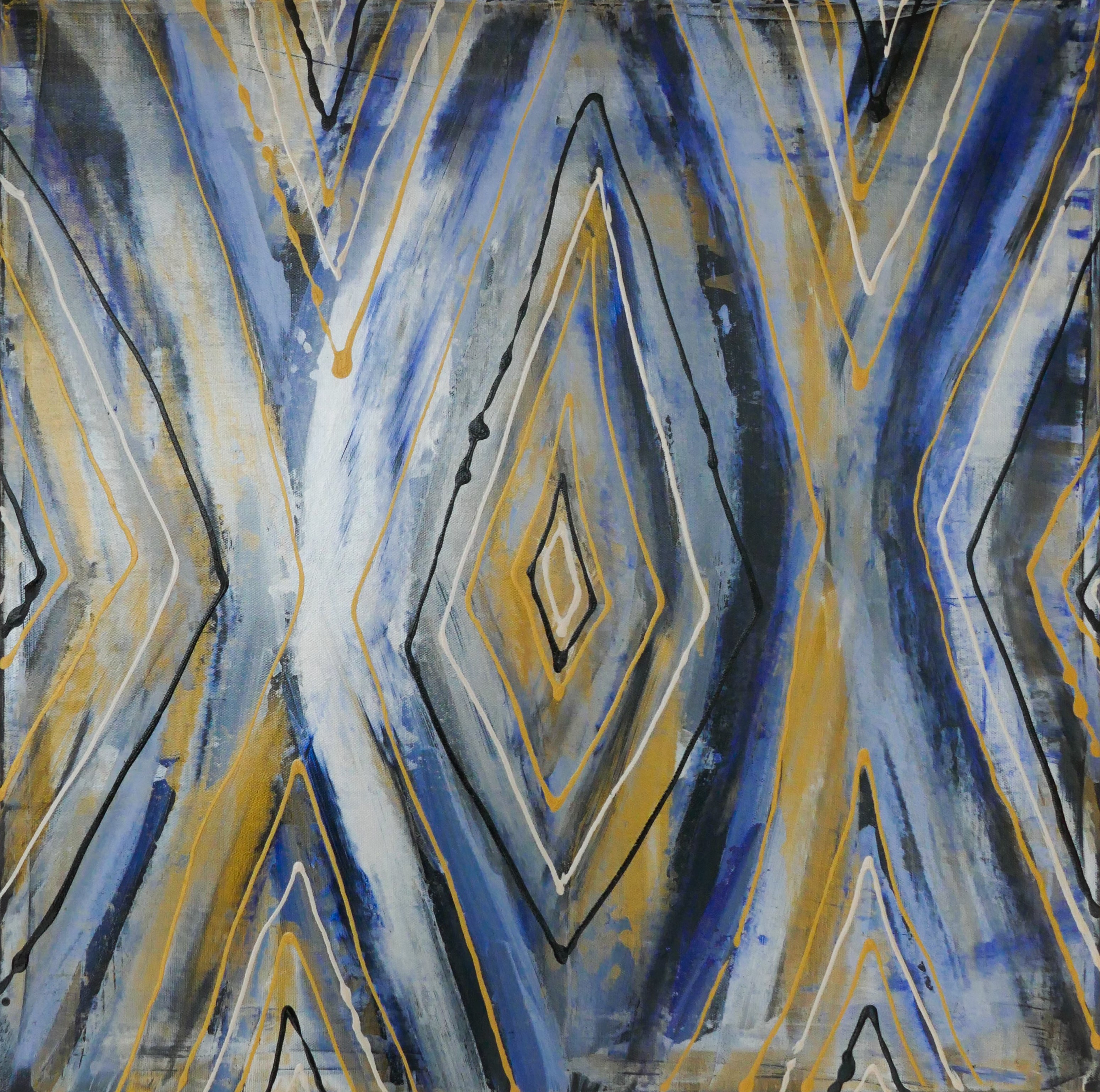 Milky Way, Blue - Simone Thomson, Aboriginal Art, Indigenous Artwork ...