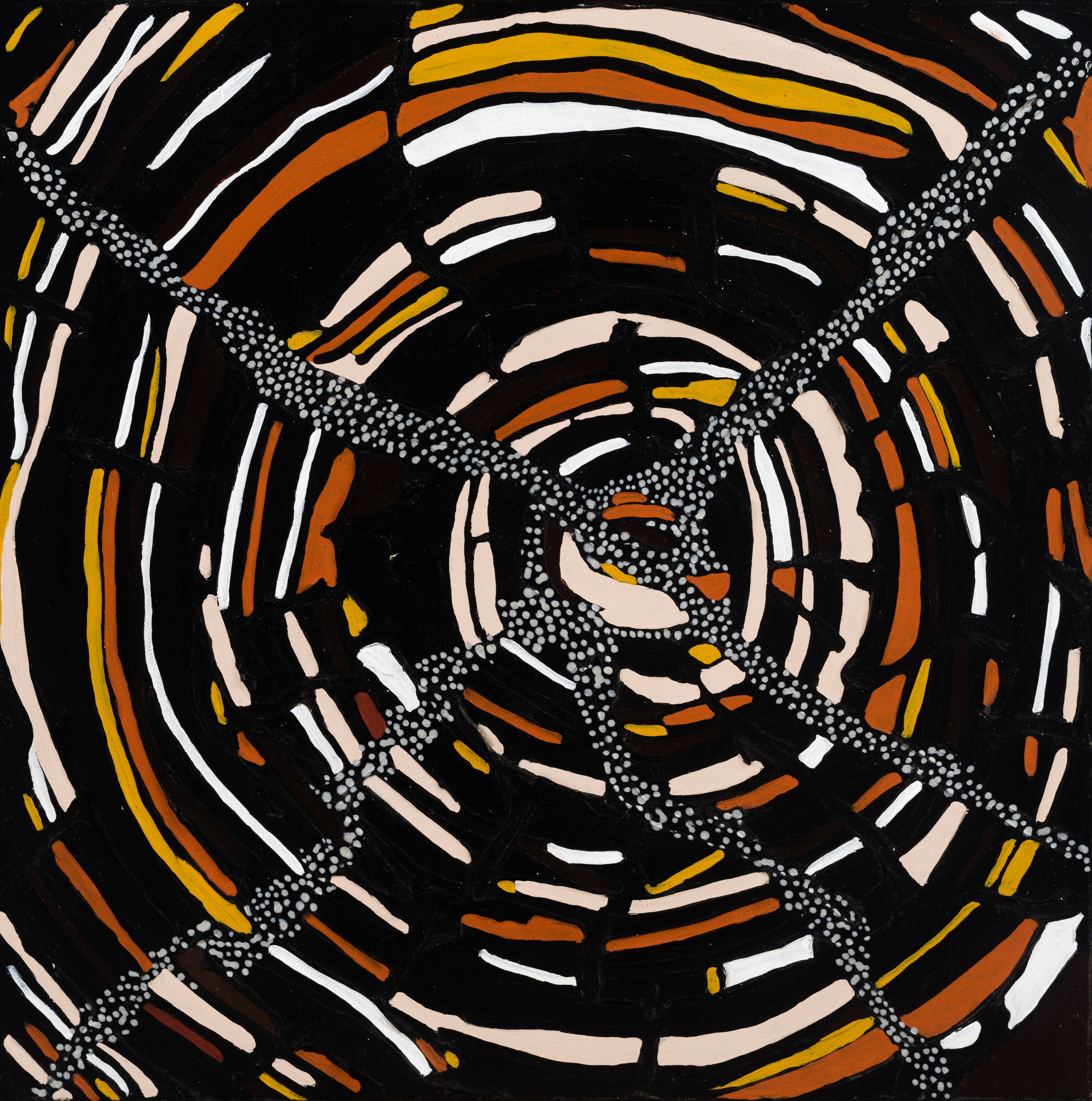 Mooroopna, Deep Waterhole by Simone Thomson, Aboriginal Art, Indigenous ...