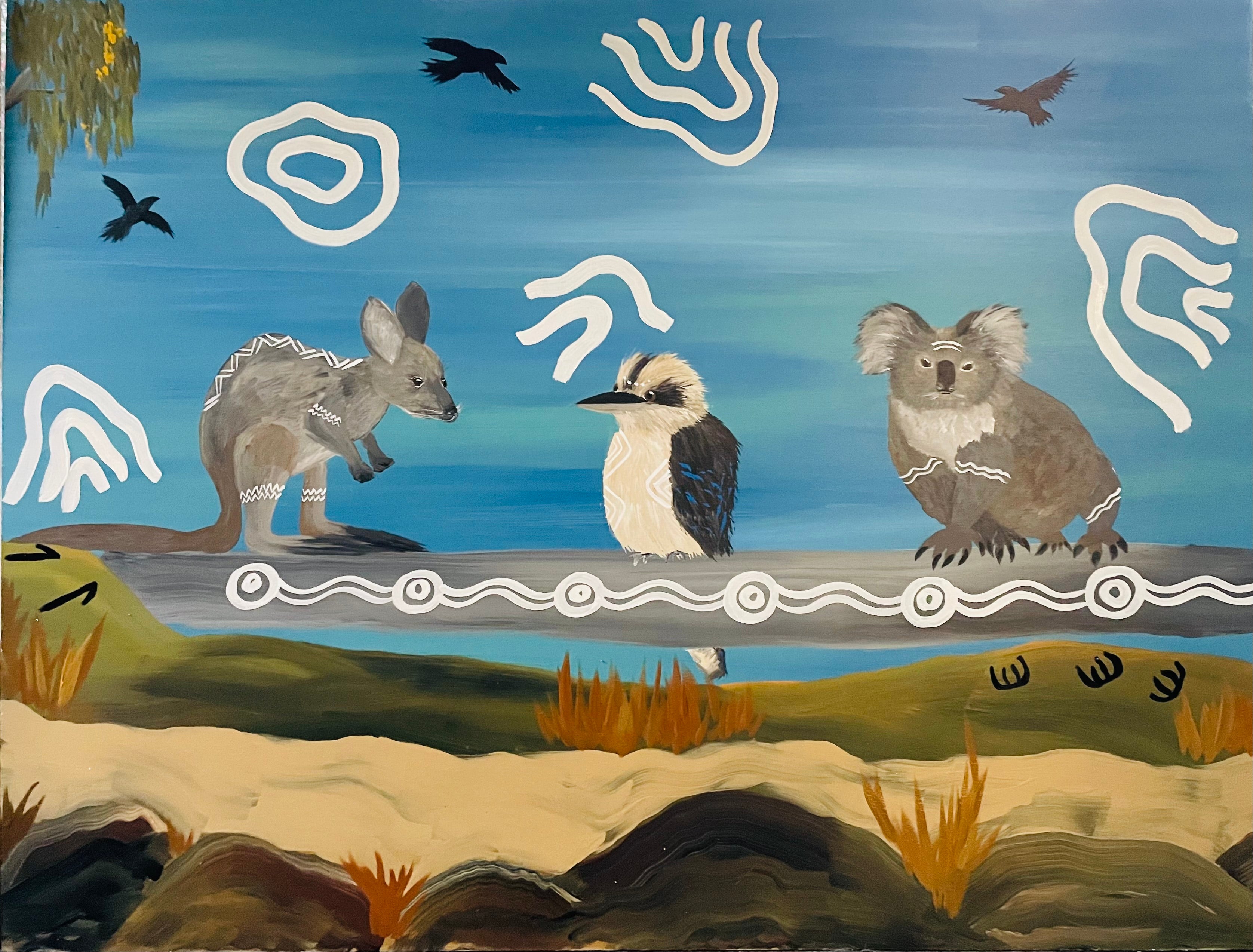 Watsonia Preschool, 2022 – Simone Thomson Art